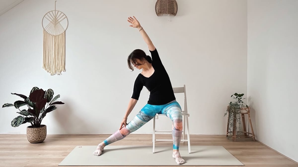 Stuhl Yoga - Yoga mit Melanie